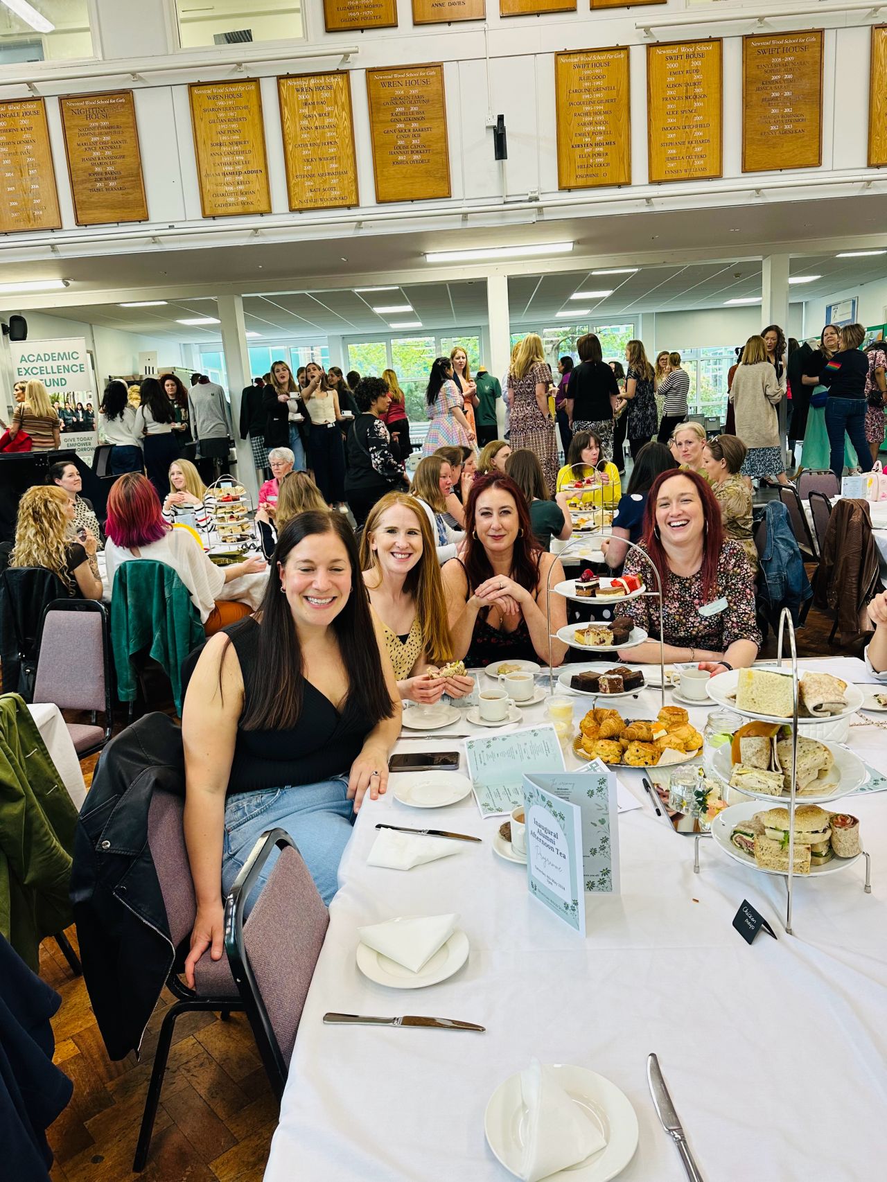 08/05/2024 - Over 200 Guests return to Newstead Wood School for Alumni Afternoon TeaA Level ...